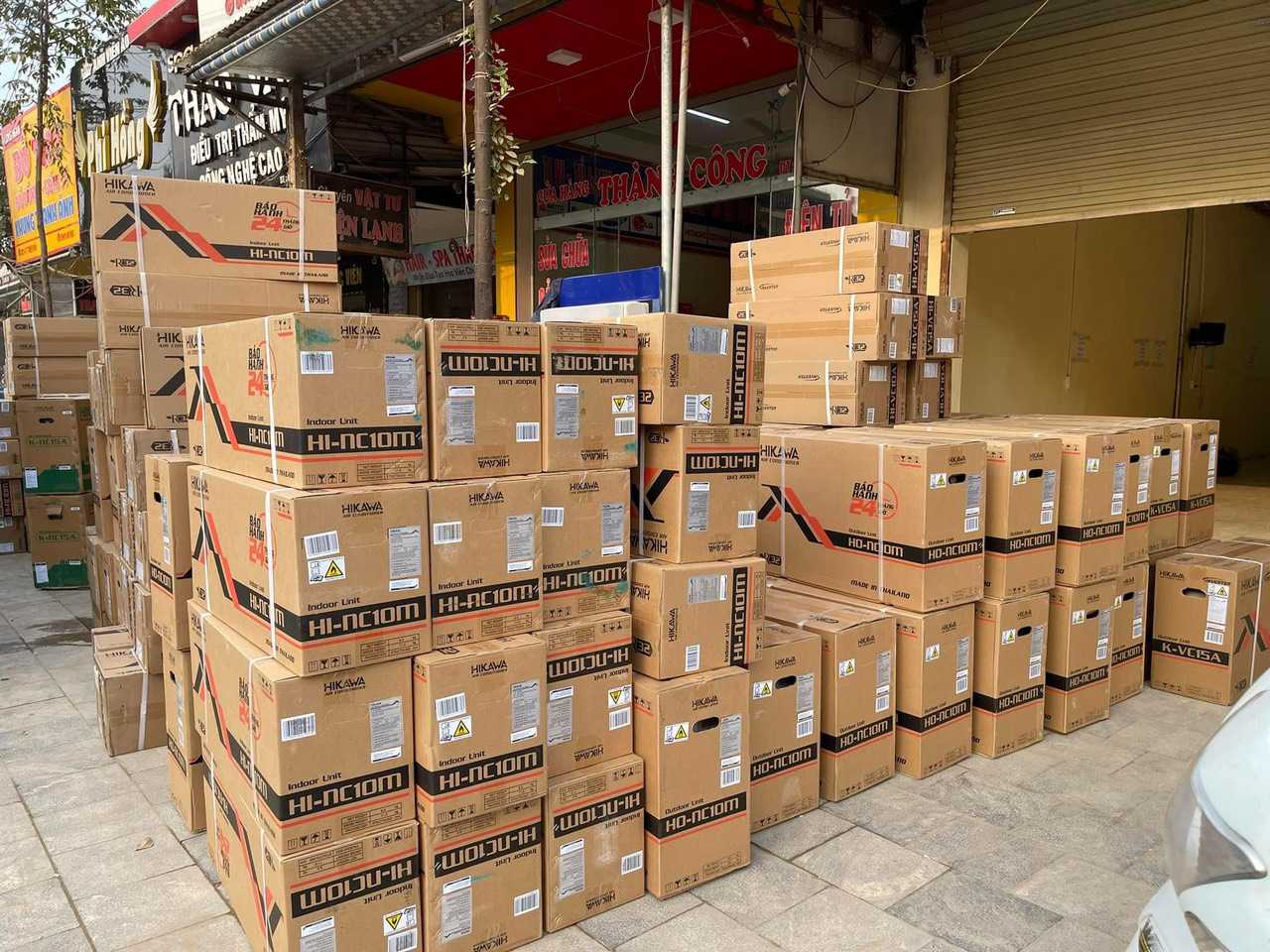 Các nhà phân phối vui mừng khi điều hòa HIKAWA về hàng liên tục trước hè